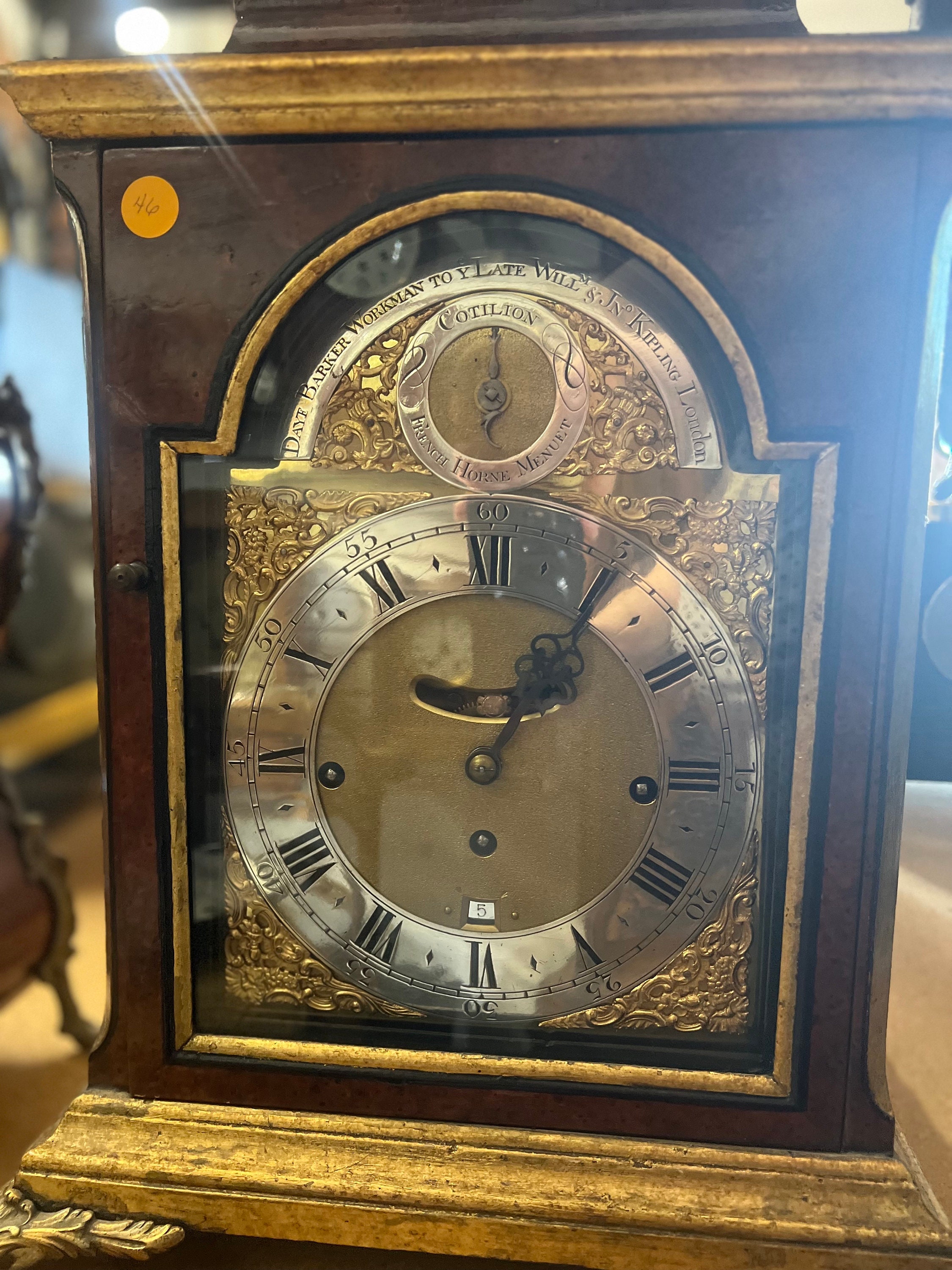 Antique Elliot Table Chime Clock - Etsy