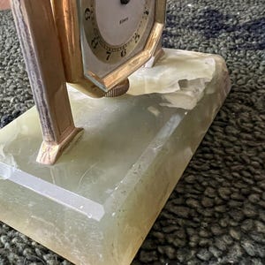 Vintage Elgin Desktop Clock - Etsy