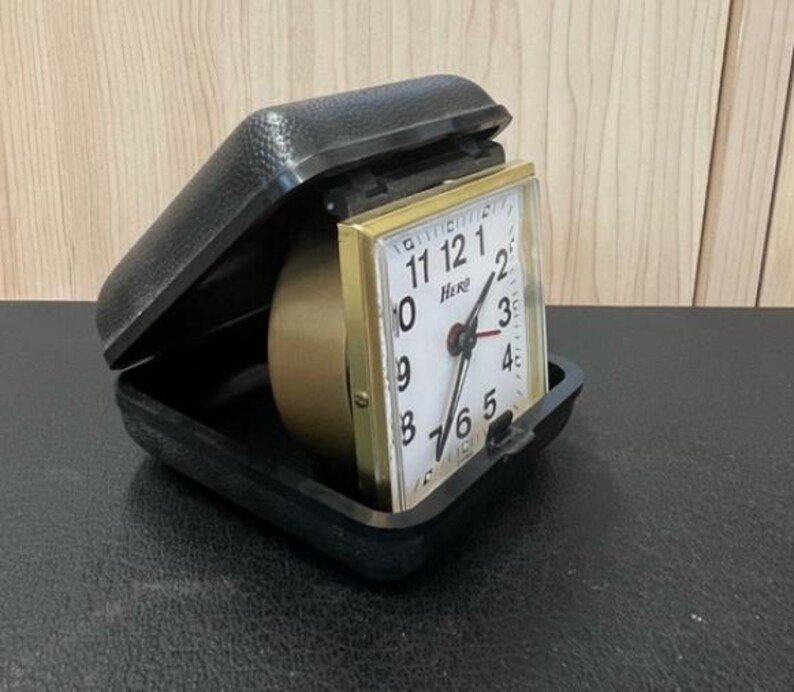 Vintage Hero Travel Clock - Etsy