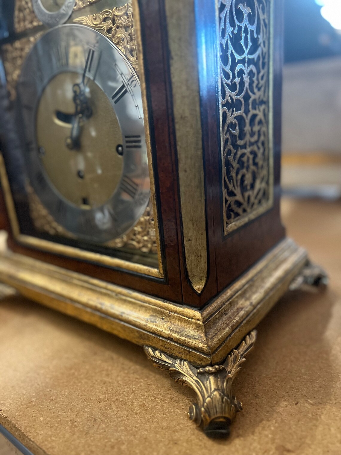 Antique Elliot Table Chime Clock - Etsy