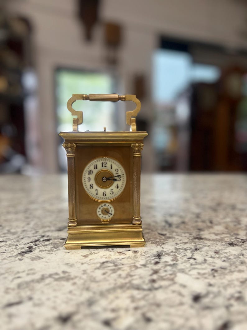 French Style Petite Sonnerie Carriage Clock - Etsy