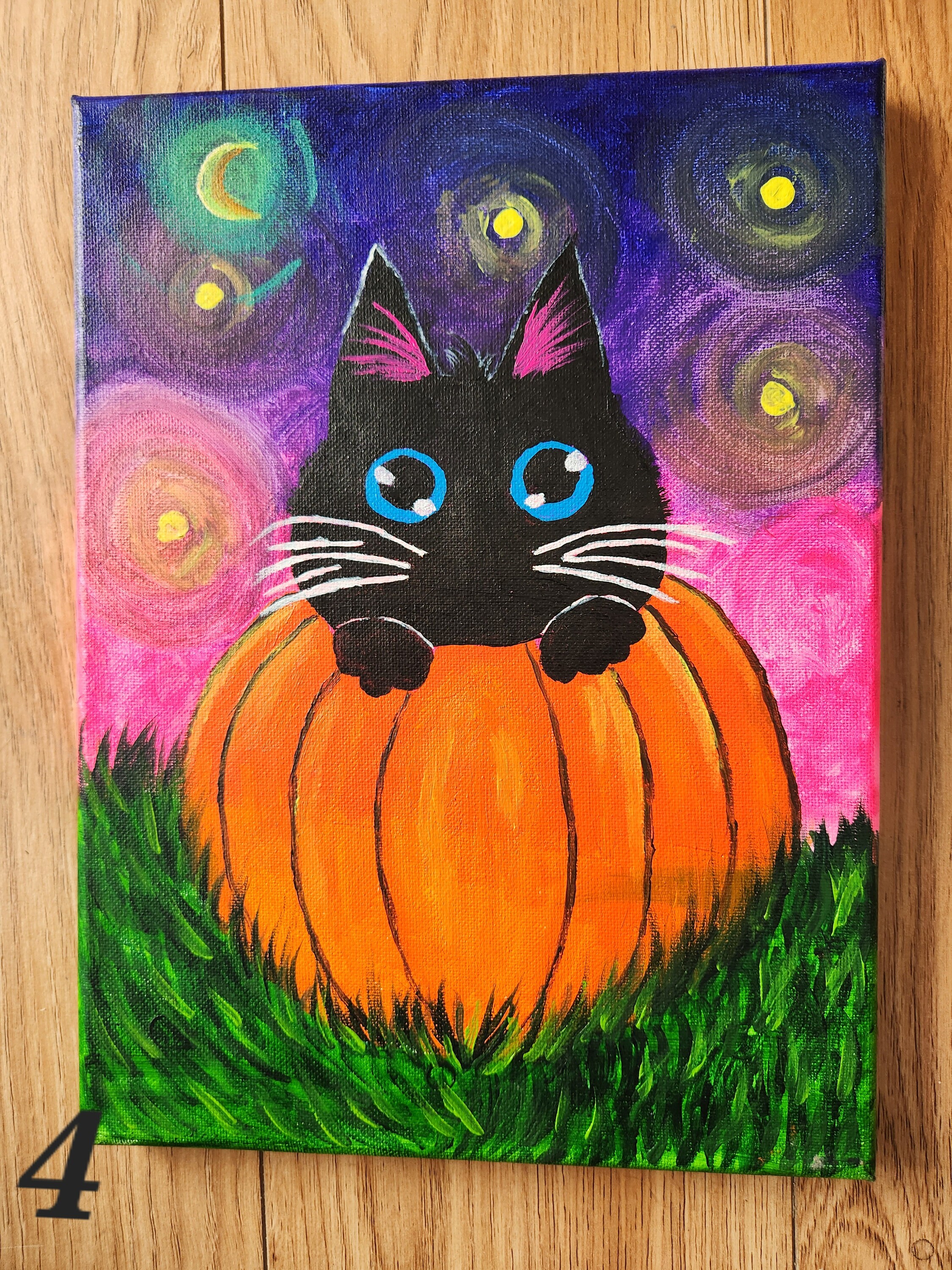 9x12 Acrylic Paintings on Canvas - Etsy