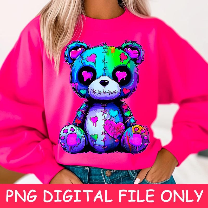 Zombie Teddy Bear - Etsy UK