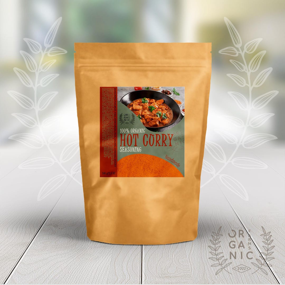 Spicy Hot Curry Powder Blend - Mix of Spices, Heat and Depth, Intense ...