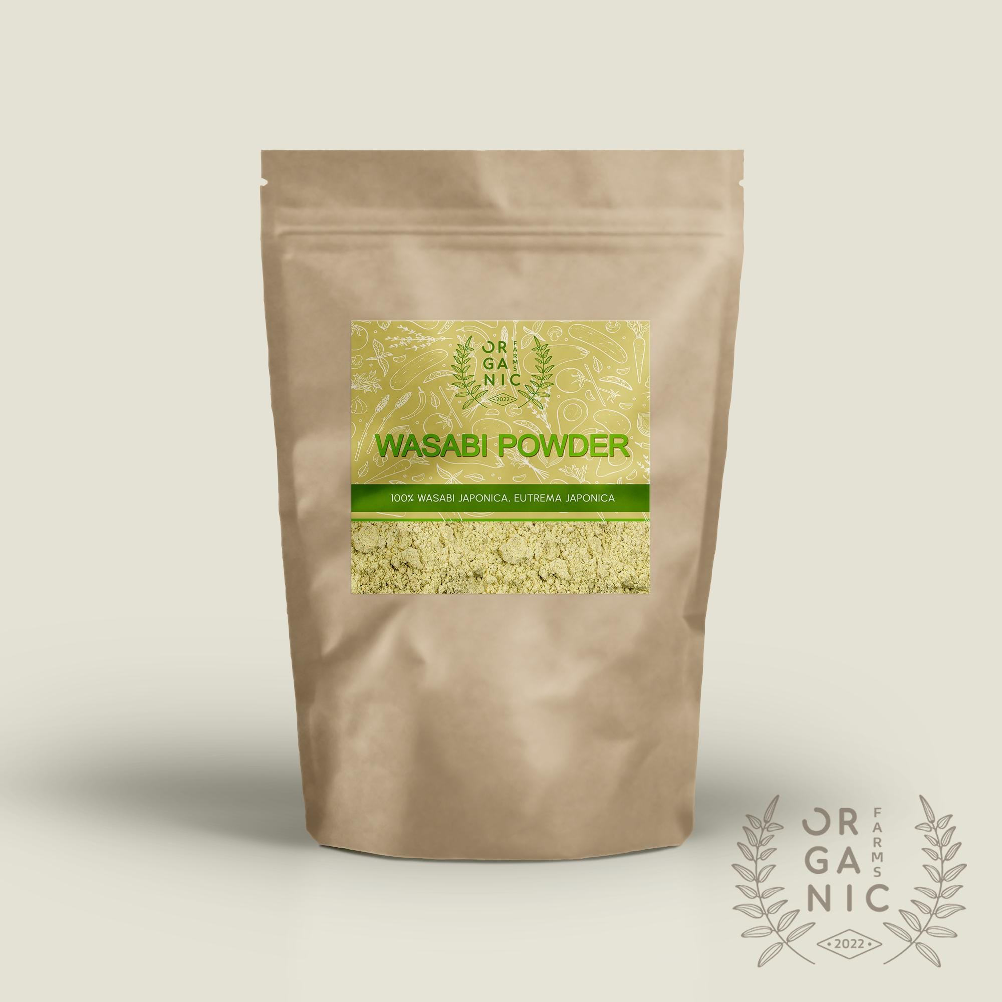 Wasabi Powder - 100% Wasabi Japonica, Eutrema Japonica, Dried and ...