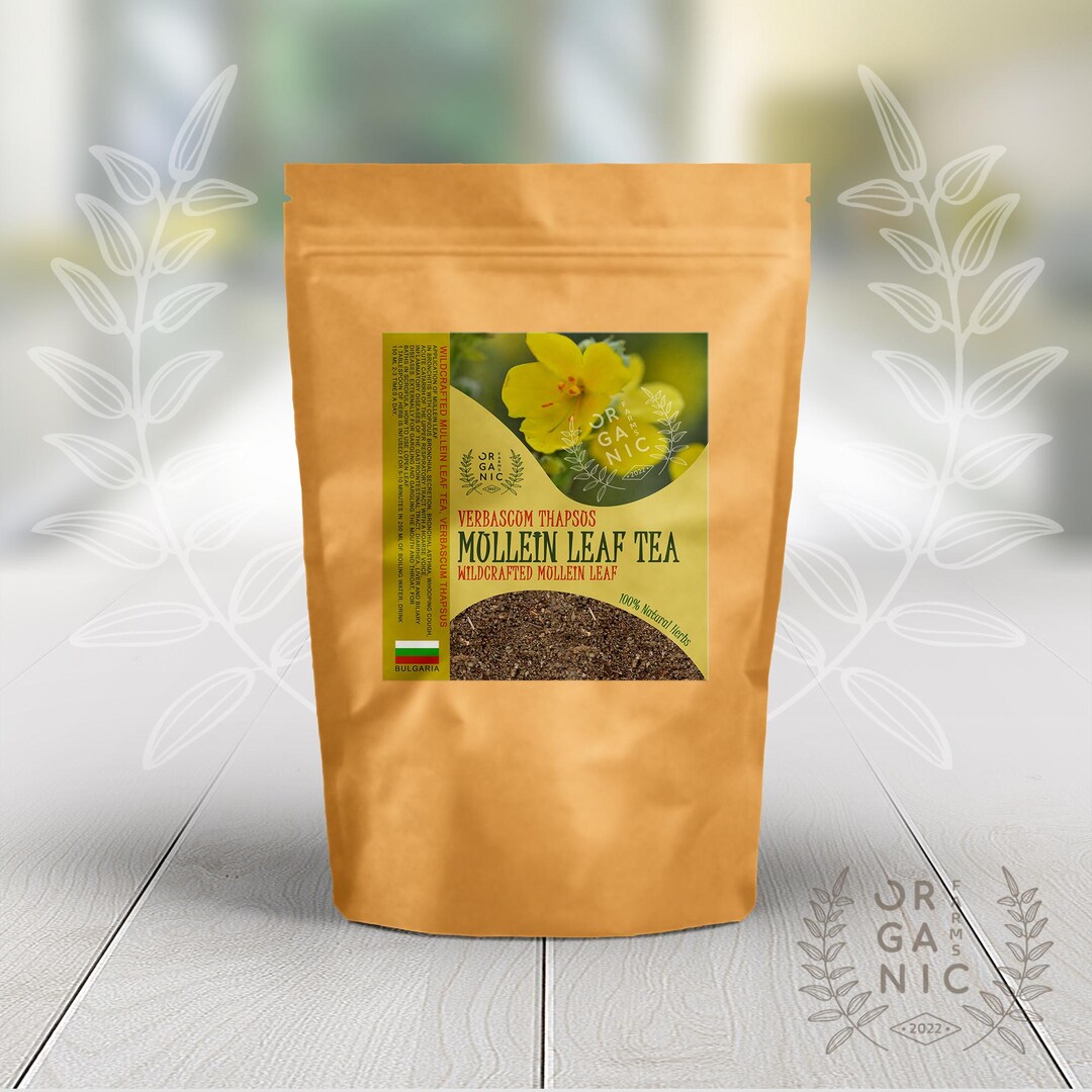 Mullein Leaf Tea | Verbascum Thapsus | Dried Wildcrafted Mullein Leaf ...