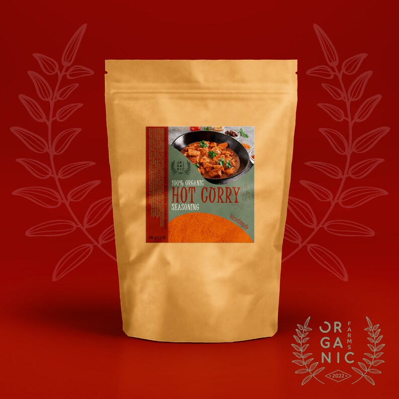 Spicy Hot Curry Powder Blend Mix of Spices, Heat and Depth, Intense ...