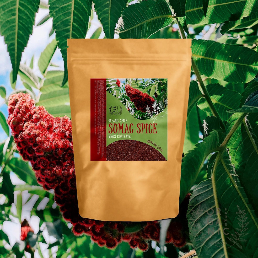 Organic Sumac Spice | Country of Origin - Greece | Rhus Coriaria ...