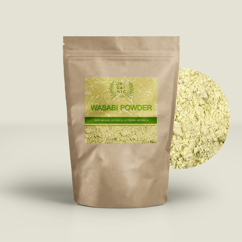 Wasabi Powder - 100% Wasabi Japonica, Eutrema Japonica, Dried and ...