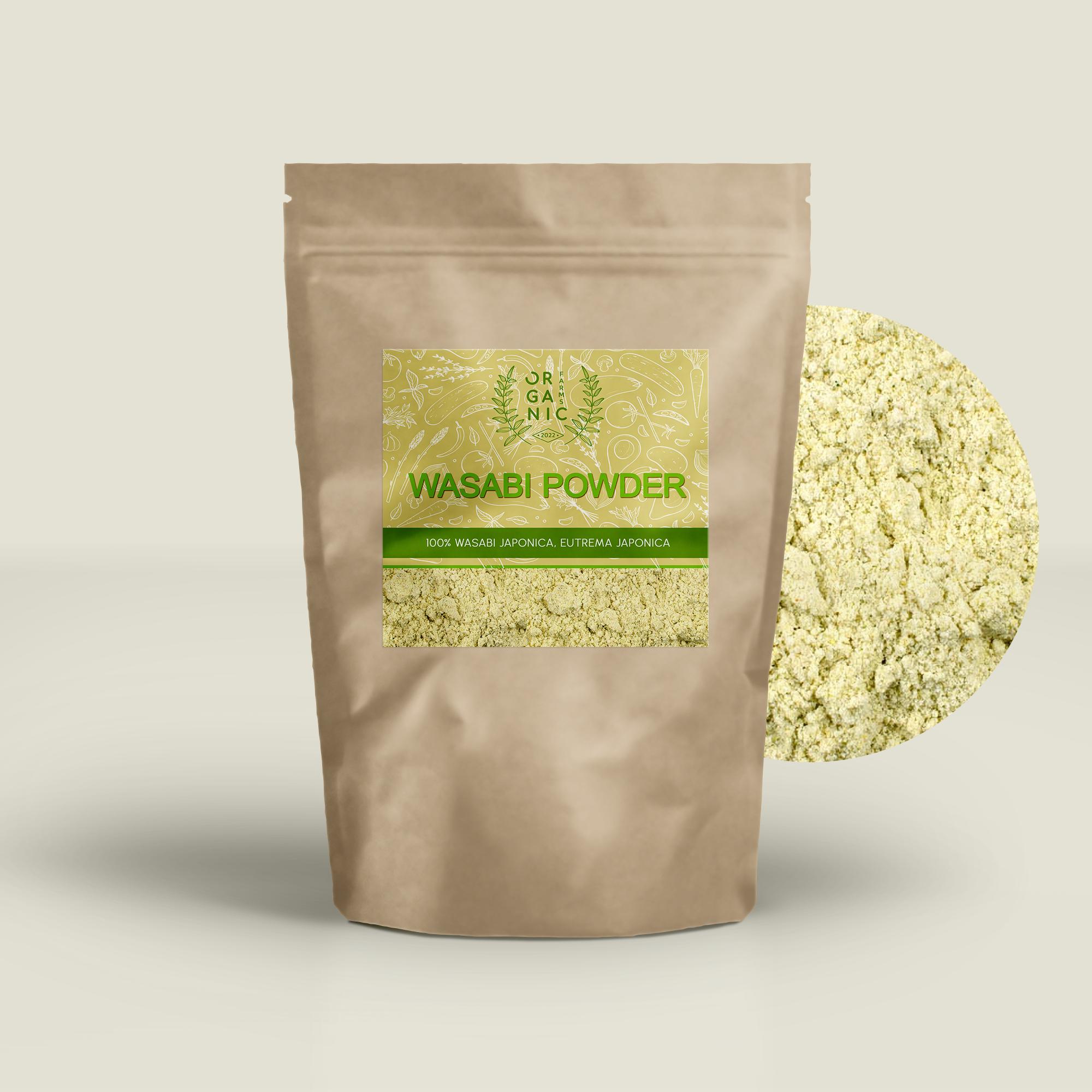 Wasabi Powder - 100% Wasabi Japonica, Eutrema Japonica, Dried and ...