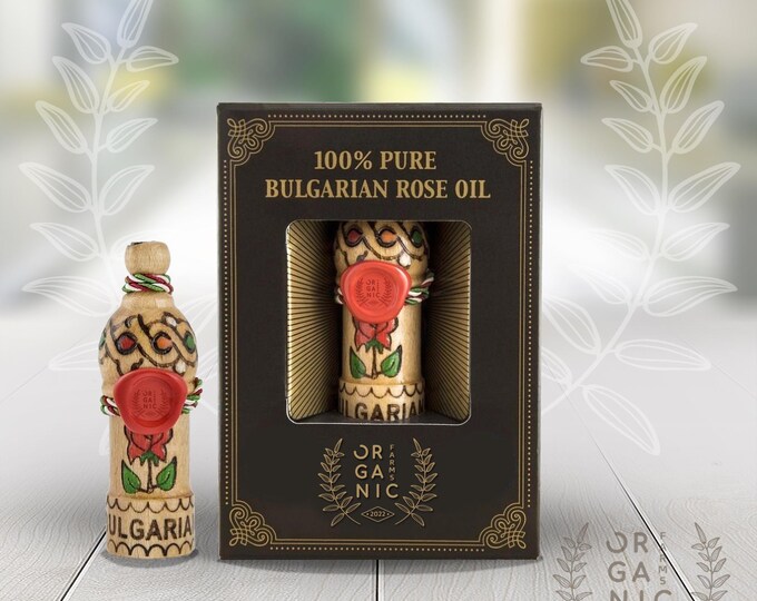 Pure Bulgarian Rose Essential Oil – 100% Natural Rose Damascena in ...