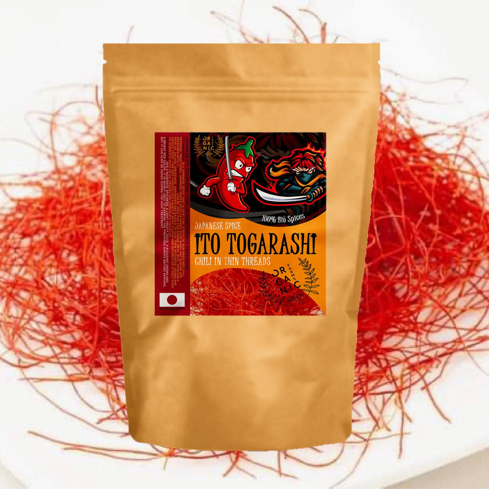 Japanese Ito Togarashi - Thinly Sliced Chilies, Japanese Seasoning ...