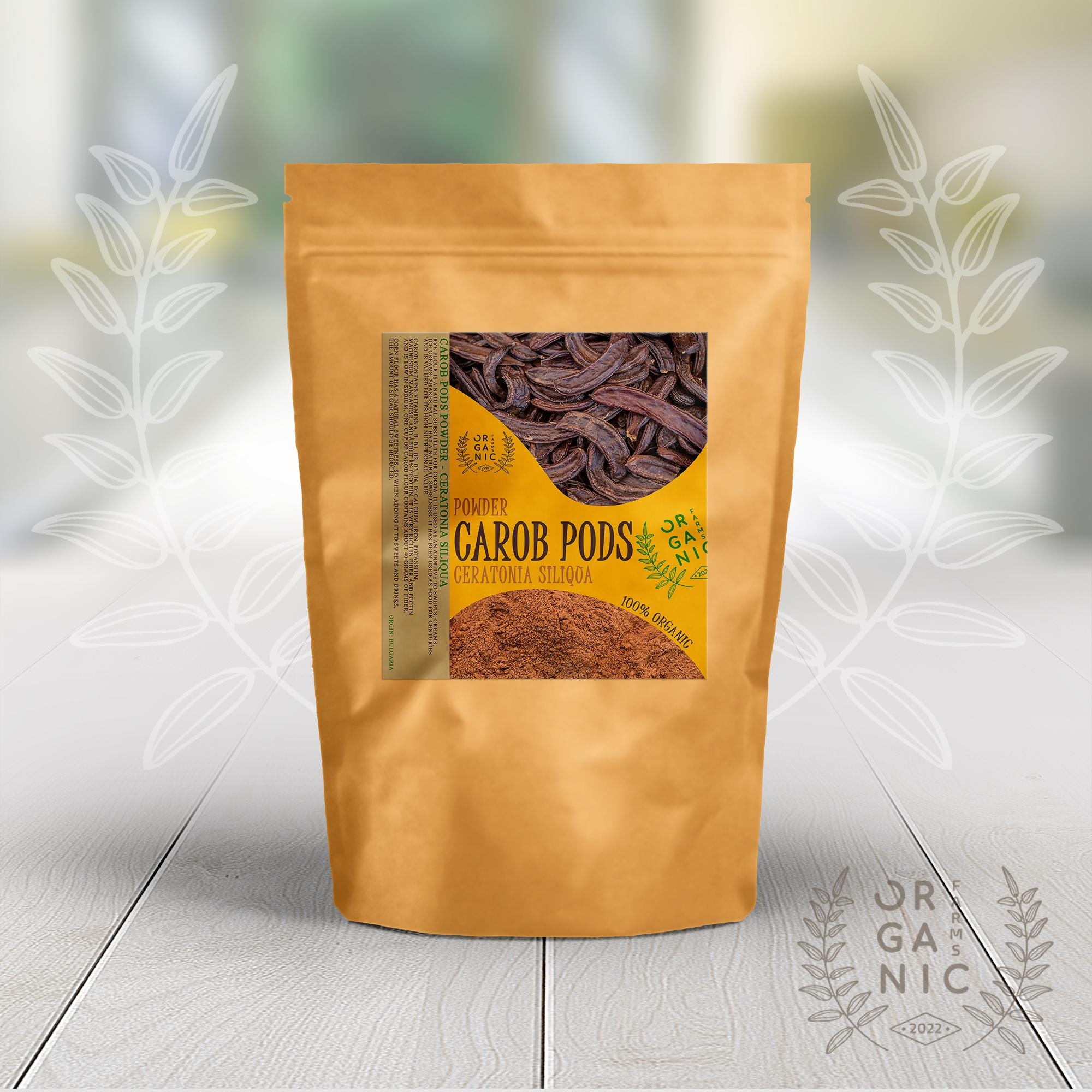 Organic Coffee Pods Certified Organic Whole Carob Pods From Greece ...