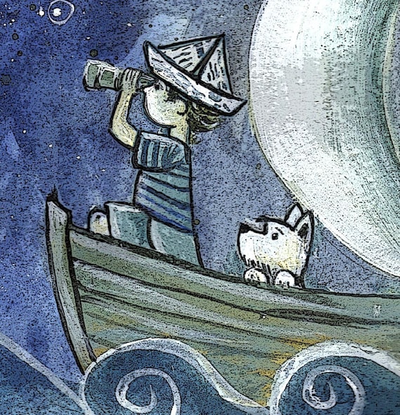 Night Exploration Print | Etsy