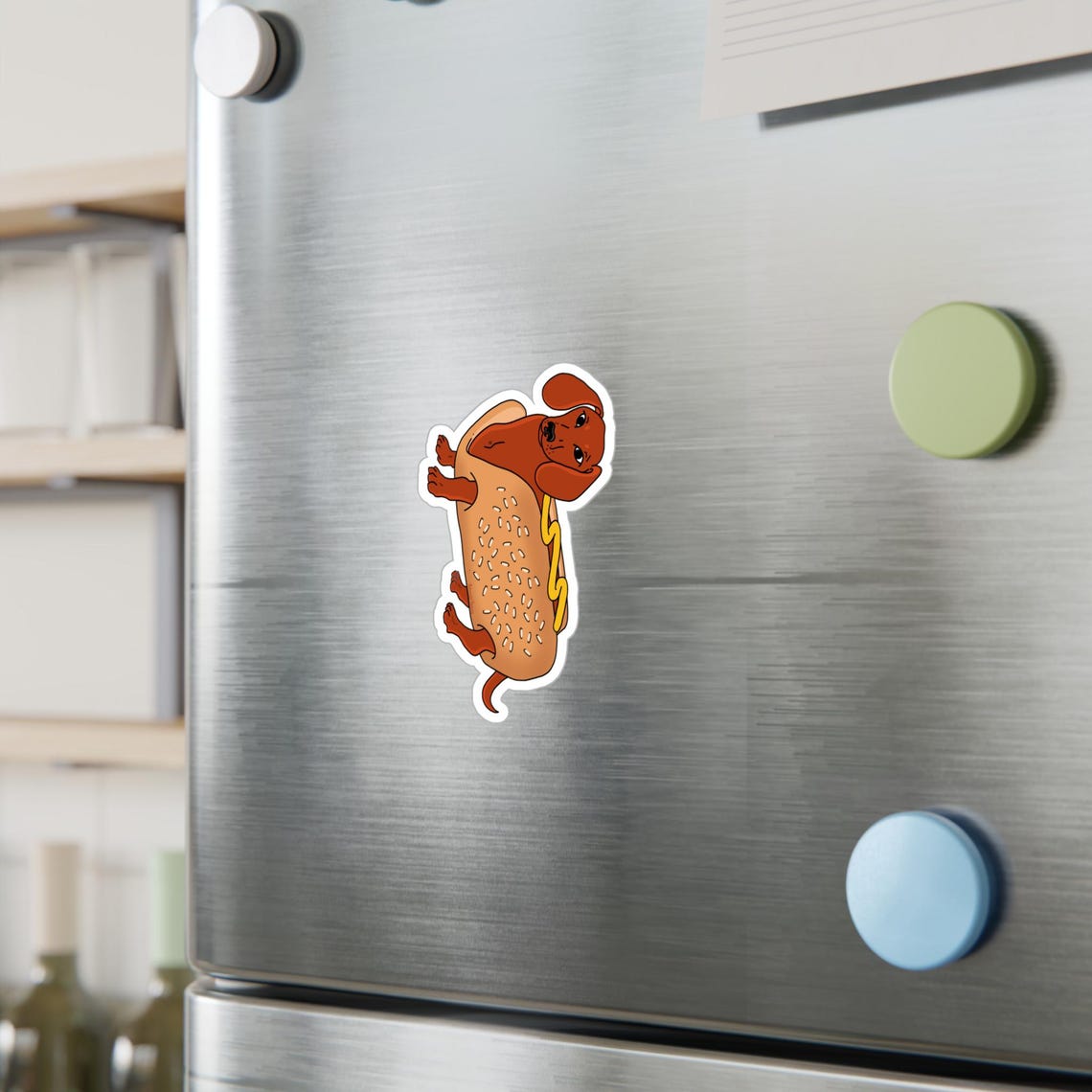 Wiener Dog Sticker - Etsy