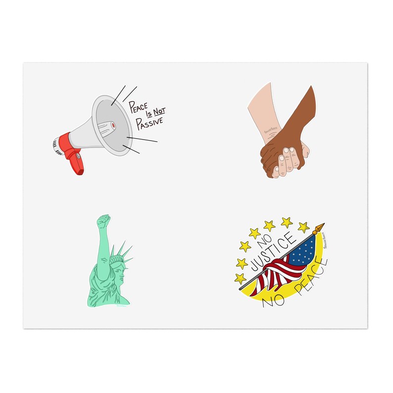 Patriotic Sticker Pack - Etsy