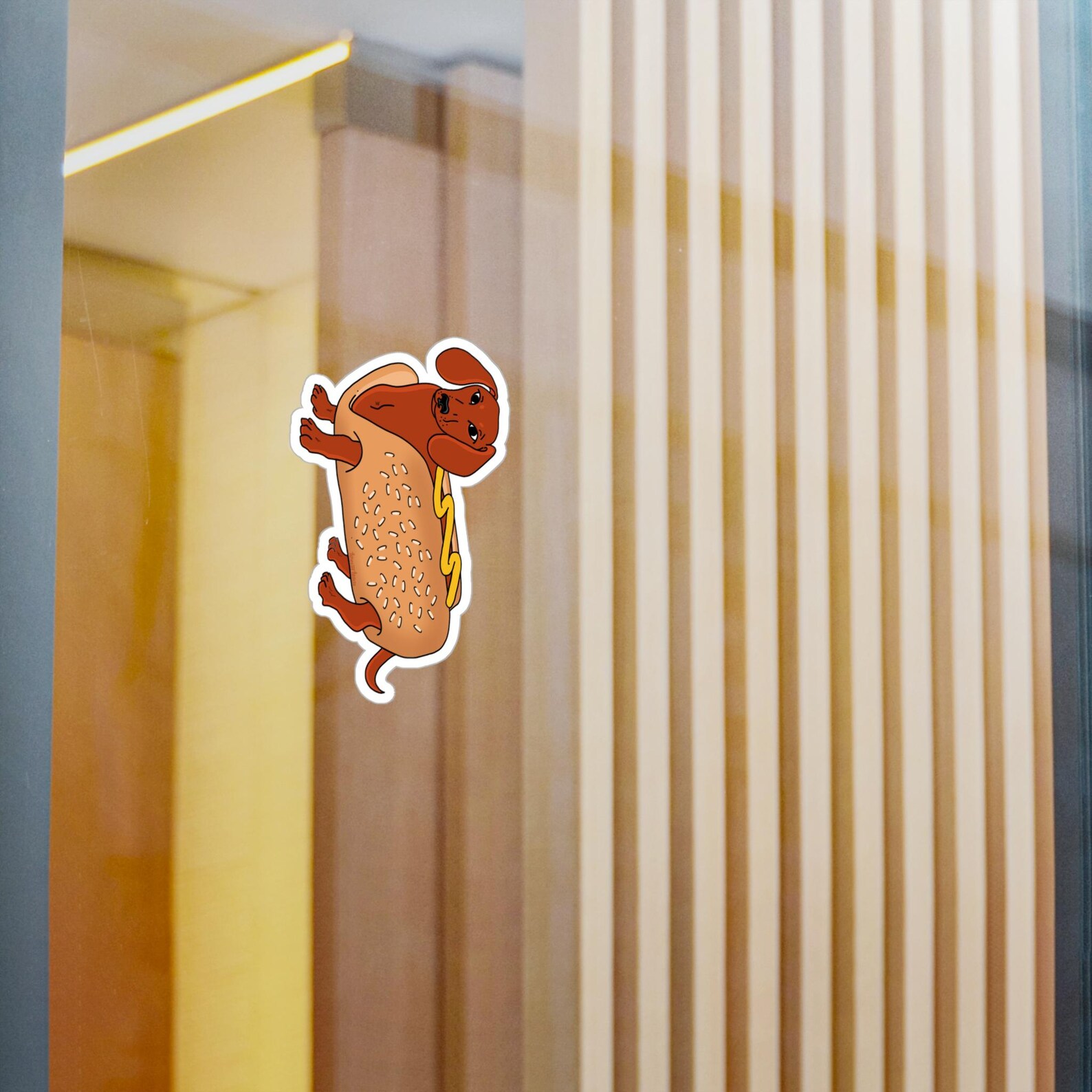 Wiener Dog Sticker - Etsy