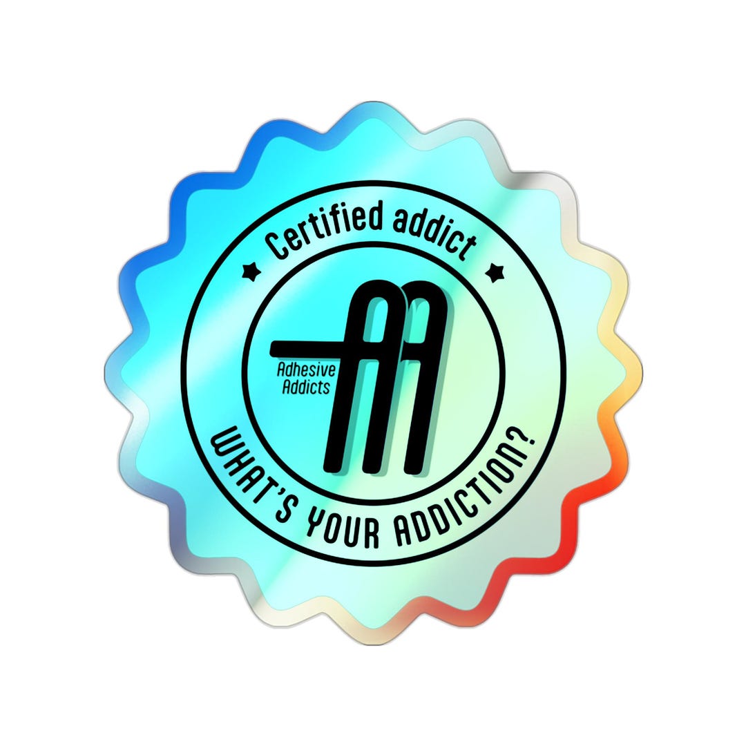 Adhesive Addicts Logo - Etsy