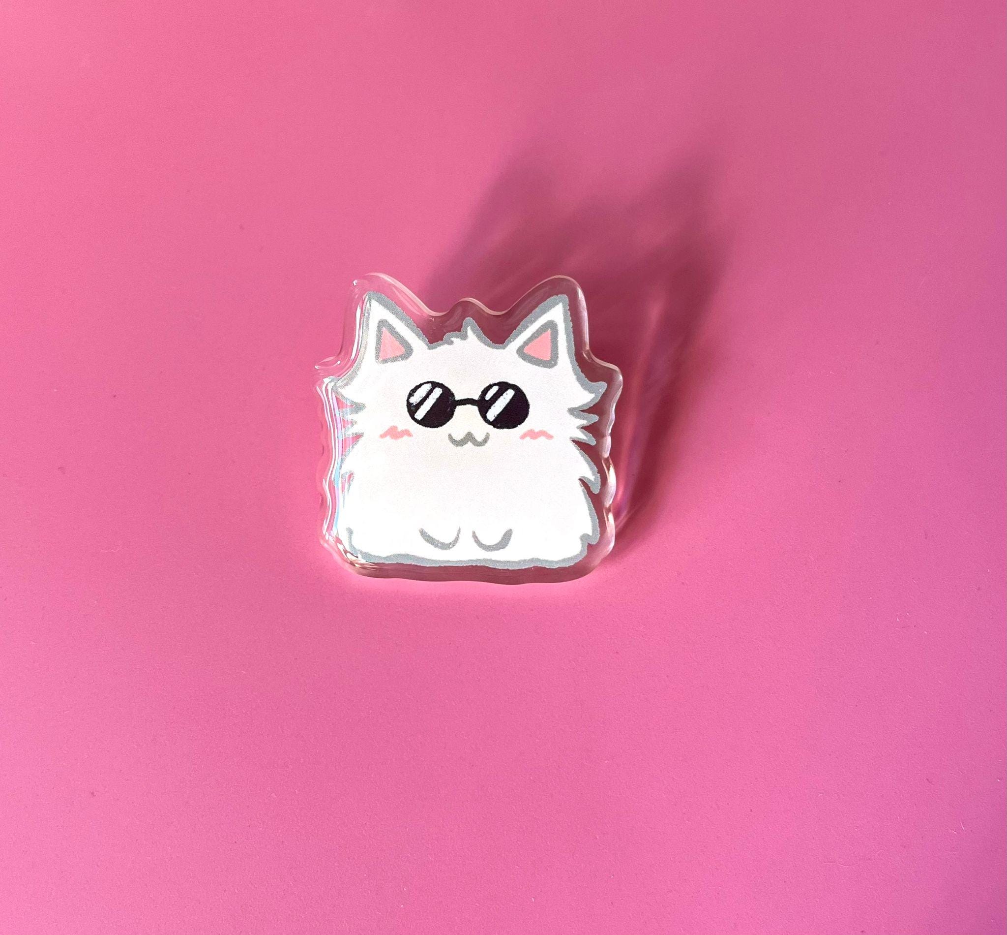 Satosugu Satoru Gojo X Suguru Geto Matching Cat Acrylic Epoxy Pins JJK ...