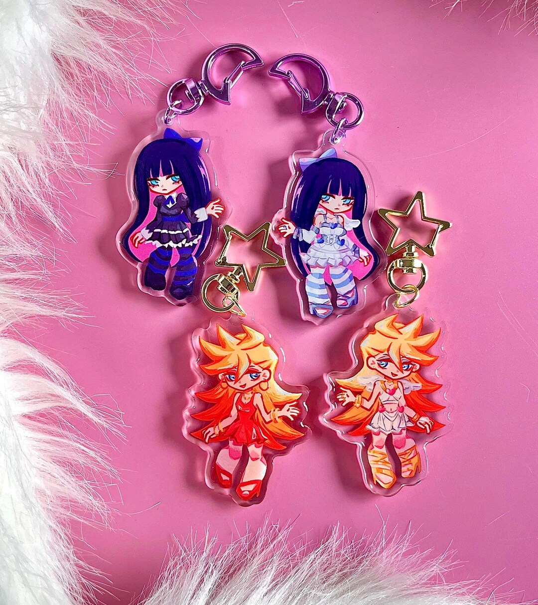 PASWG Double Sided Epoxy Acrylic Keychains - Etsy