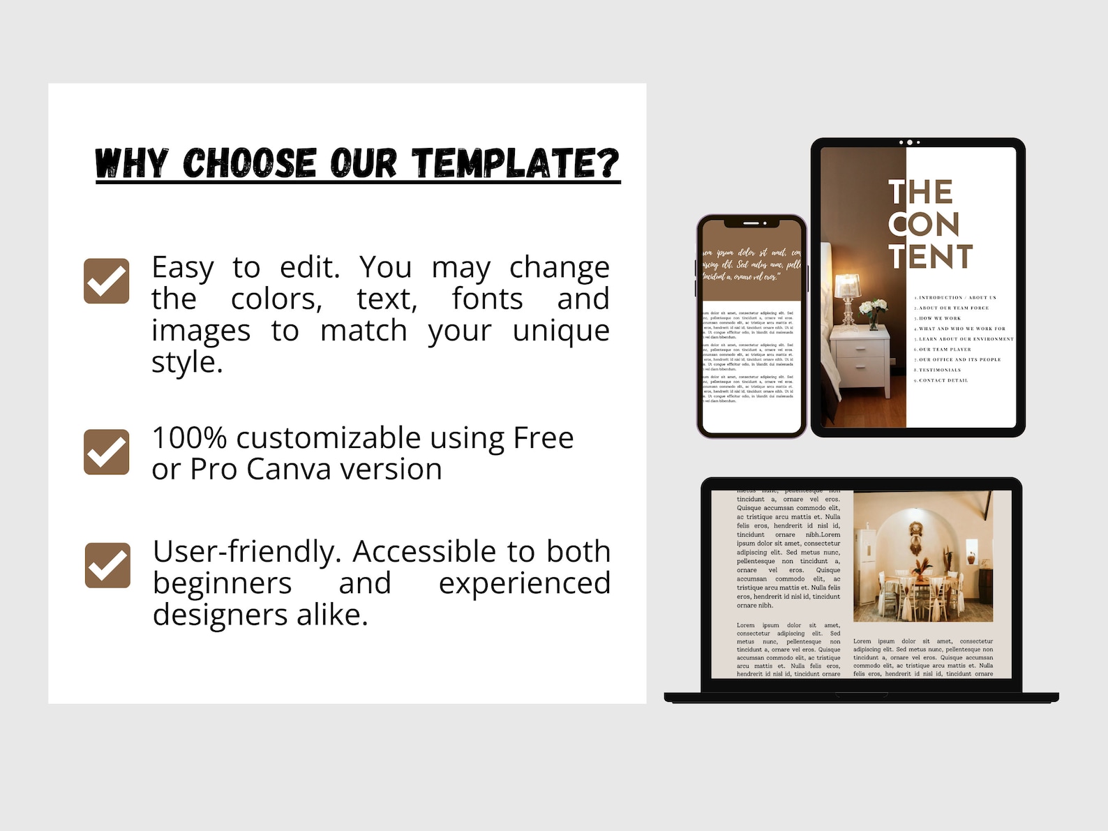 Canva Ebook Template Minimalist Ebook Template Course Guide Book Canva ...