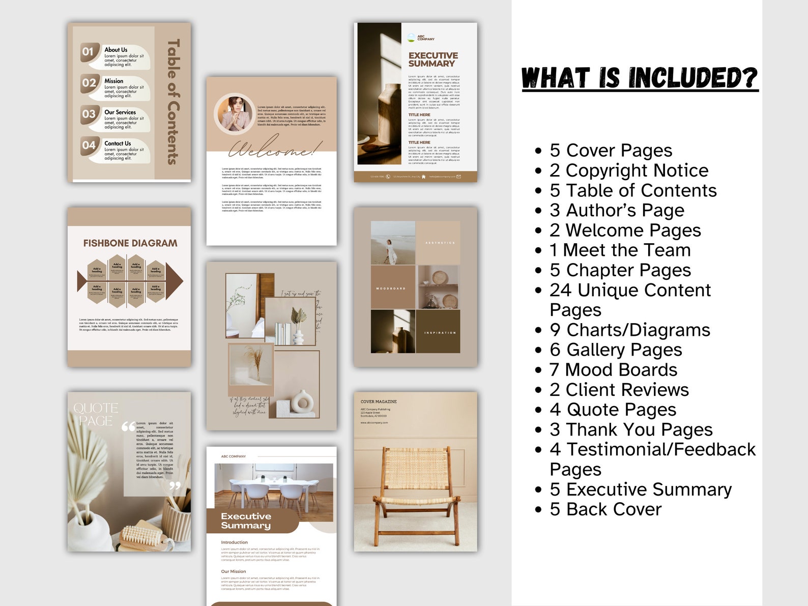 Canva Ebook Template | Minimalist Ebook Template | Course Guide Book ...