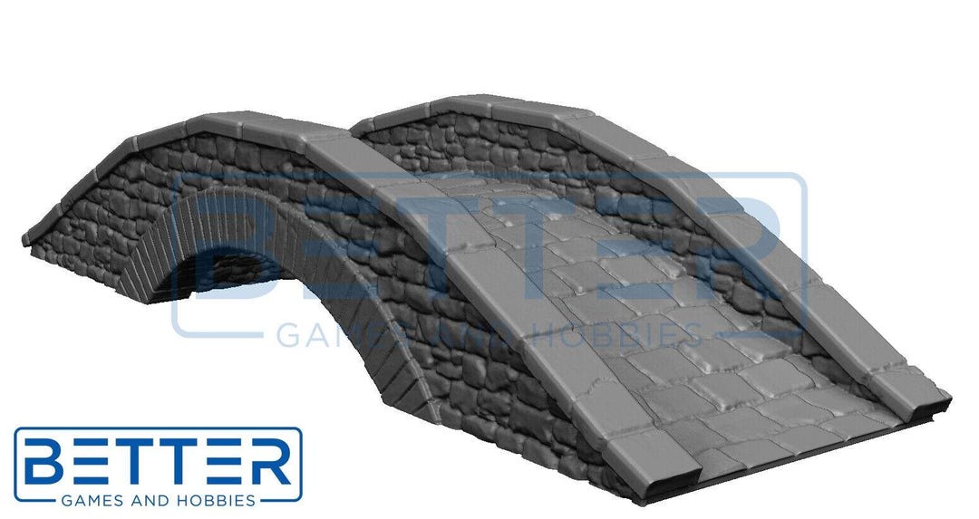Bridge Shirelands, Halfling Village. Suitable for Dnd, Dungeons and Dragons, AOS, Fantasy RPG ...