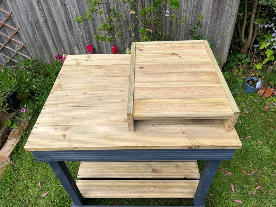 Pizza Oven Table With Raised Stand - Choice of Colours and Sizes ...