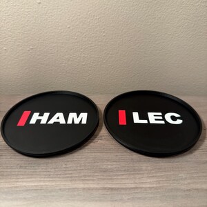 Ferrari F1 Coaster Set – Set of 2 Drink Coasters for Fans, LEC & HAM ...
