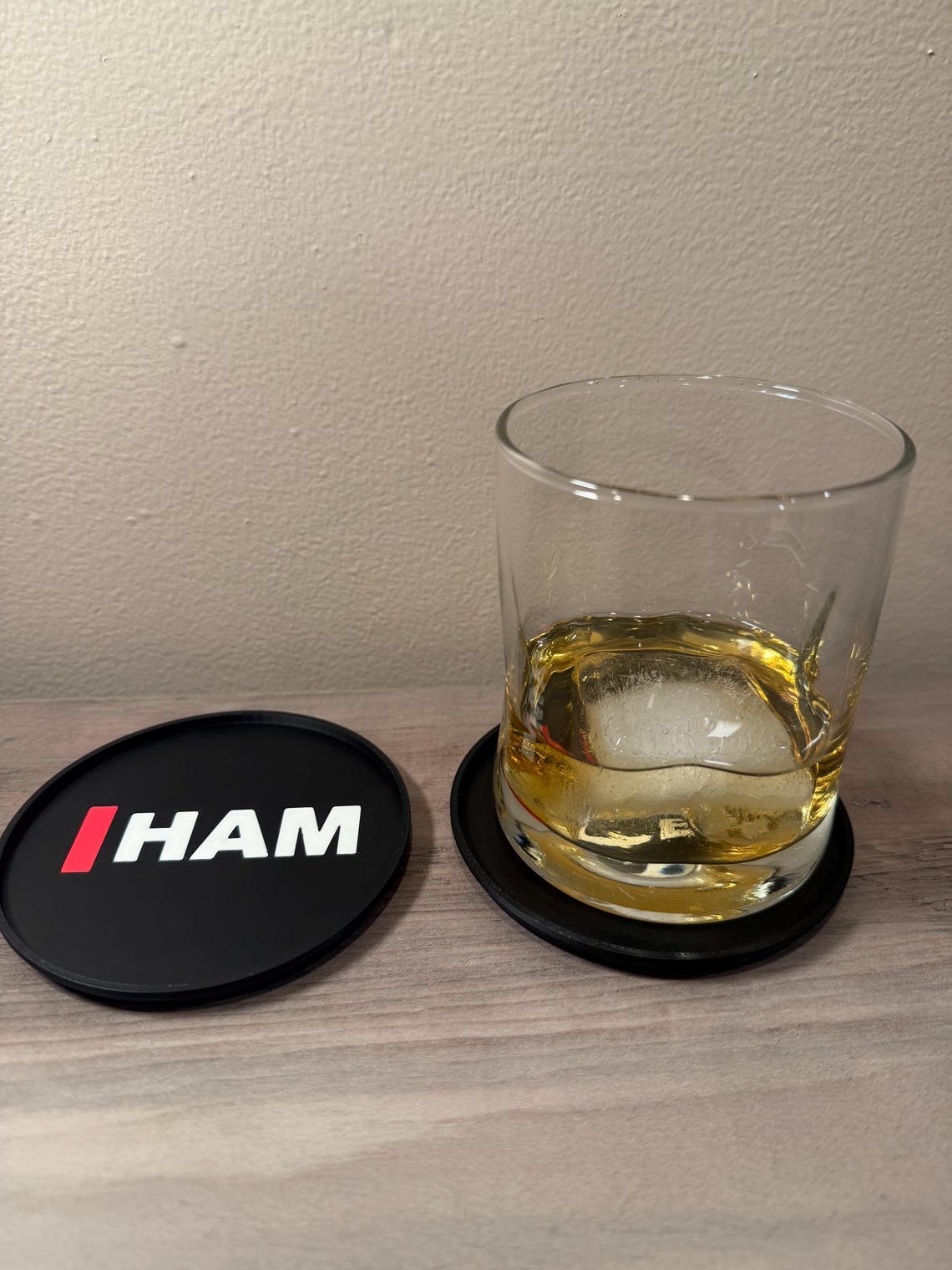 Ferrari F1 Coaster Set – Set of 2 Drink Coasters for Fans, LEC & HAM ...