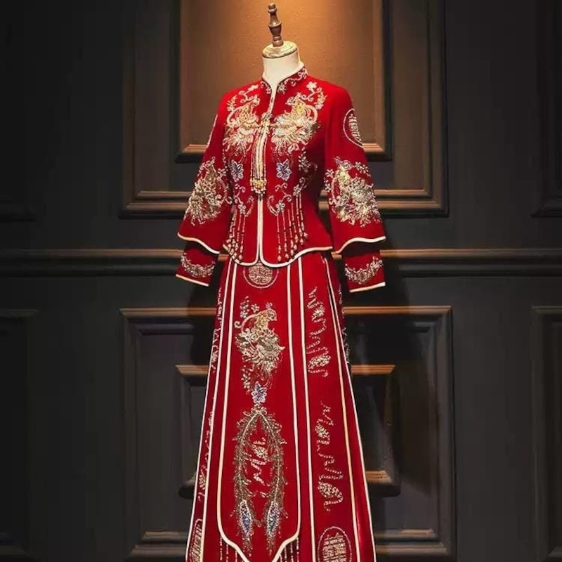 Plus Size Traditional Chinese Dress - Etsy