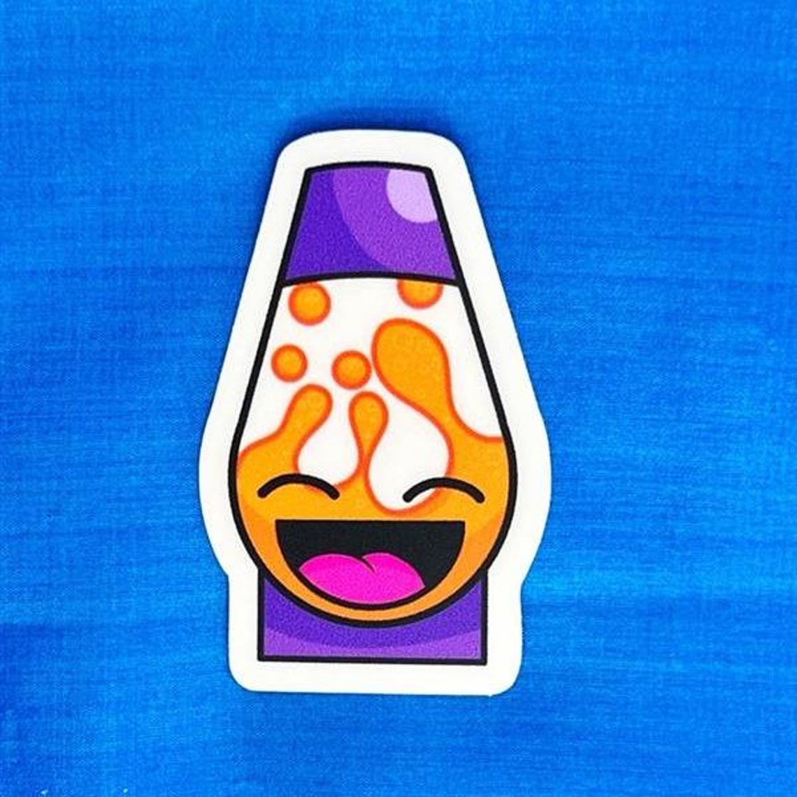 Lava Lamp Sticker | Cute Sticker | Decal | Water Bottle Sticker ...