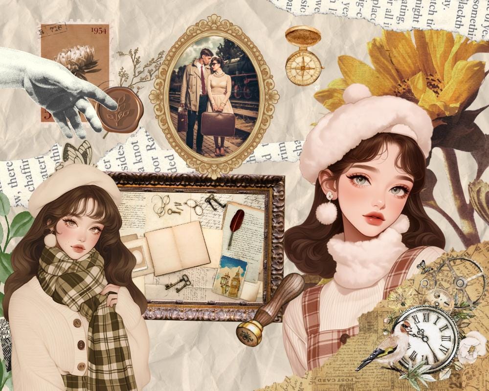 Watercolor Winter Girls Clipart Bundle -sweater Weather,girls Png ...