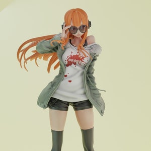 Futaba Sakura Persona 5 STL Model for Resin Figure 3D Printing High ...