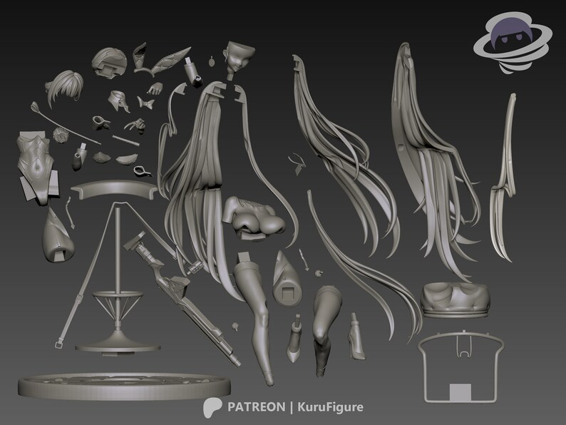 STL Model for Resin Figure 3D Printing High Quality Printing Diorama - Etsy