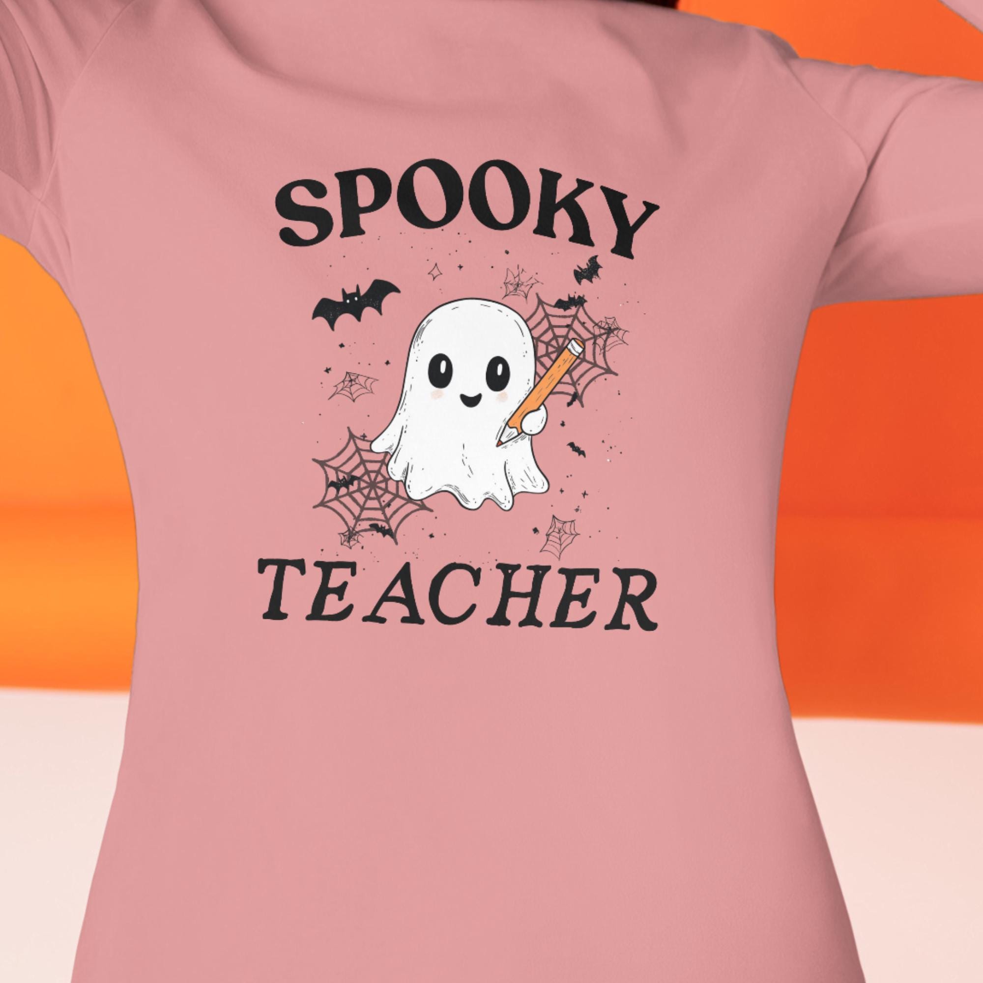 Spooky Teacher Png, Halloween Png, Cute Ghost Png, Spooky Vibes Png ...