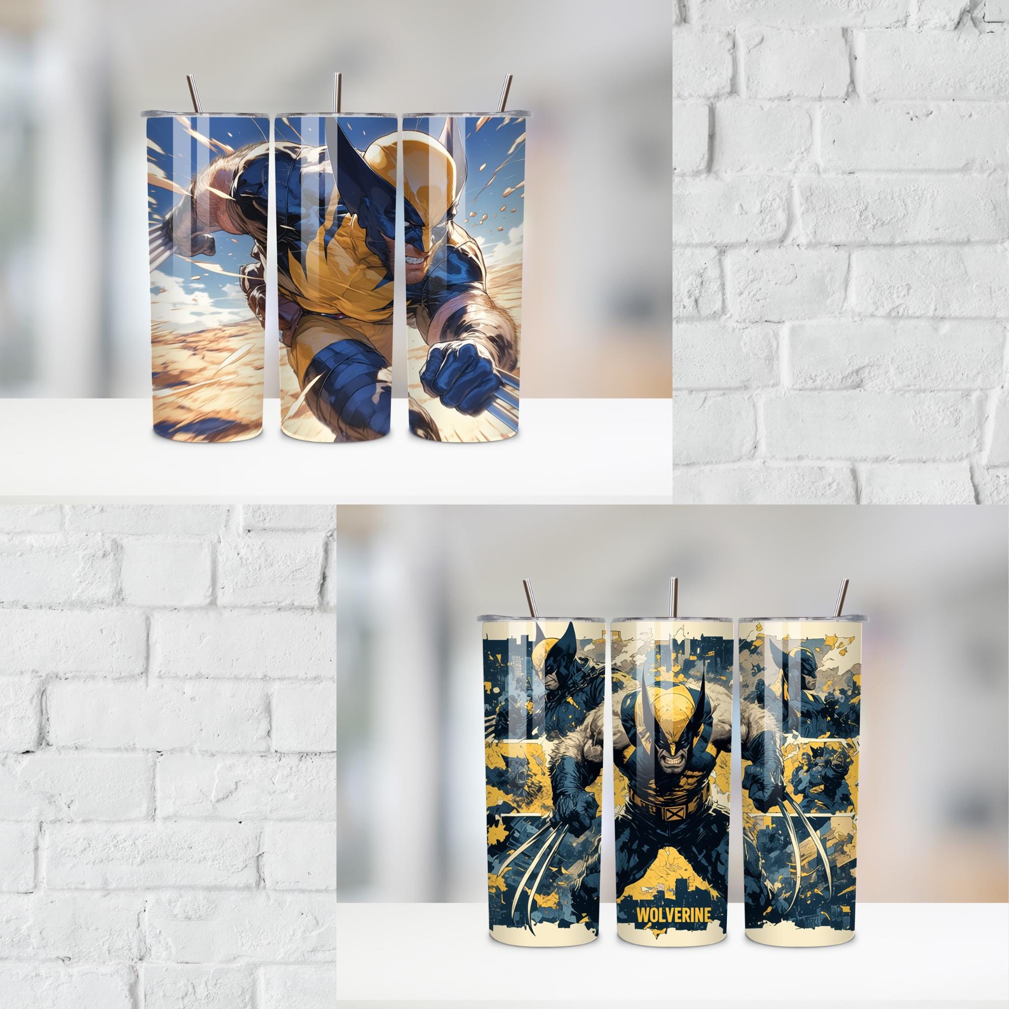 Cartoon Character Tumbler Wrap Bundle - Etsy