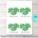 Instant Download Sloth Buffet Cards Printable Sloth Birthday - Etsy