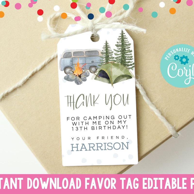 Camping Favors - Etsy