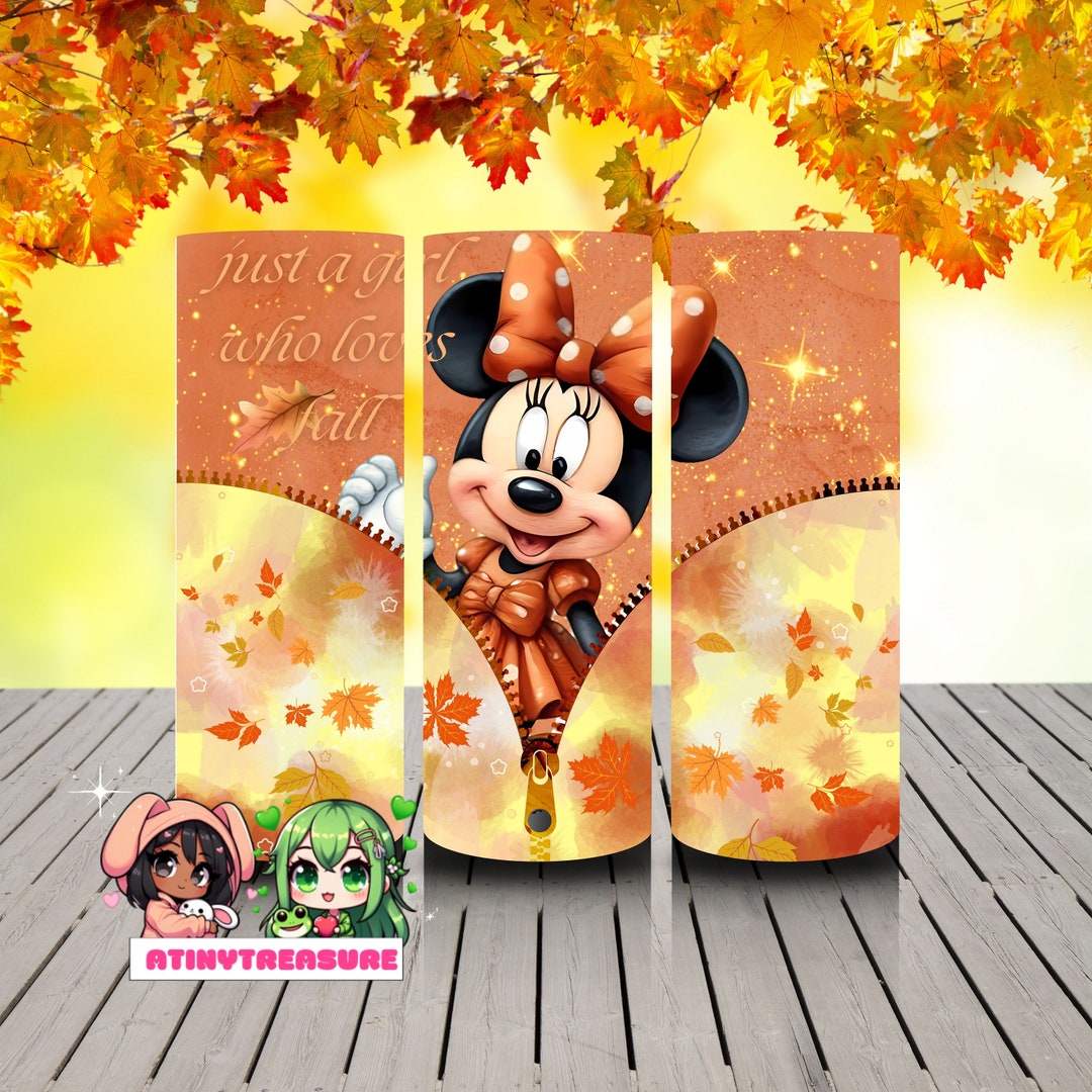 Minnie Mouse Fall Tumbler Sublimation - Etsy