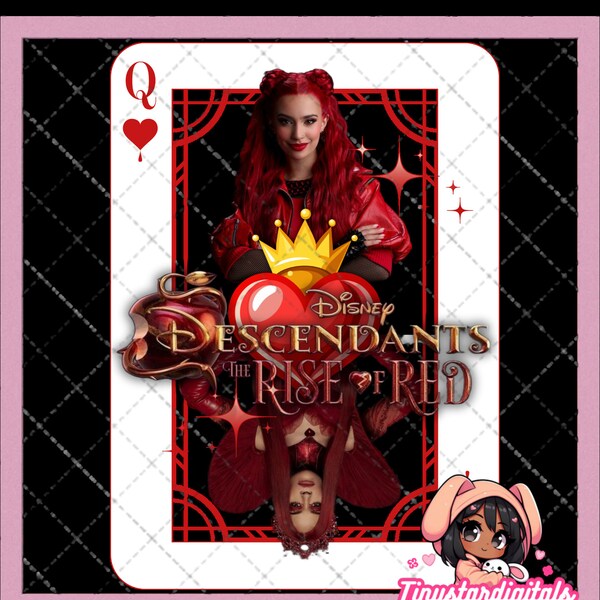 Descendants Red Wrap - Etsy