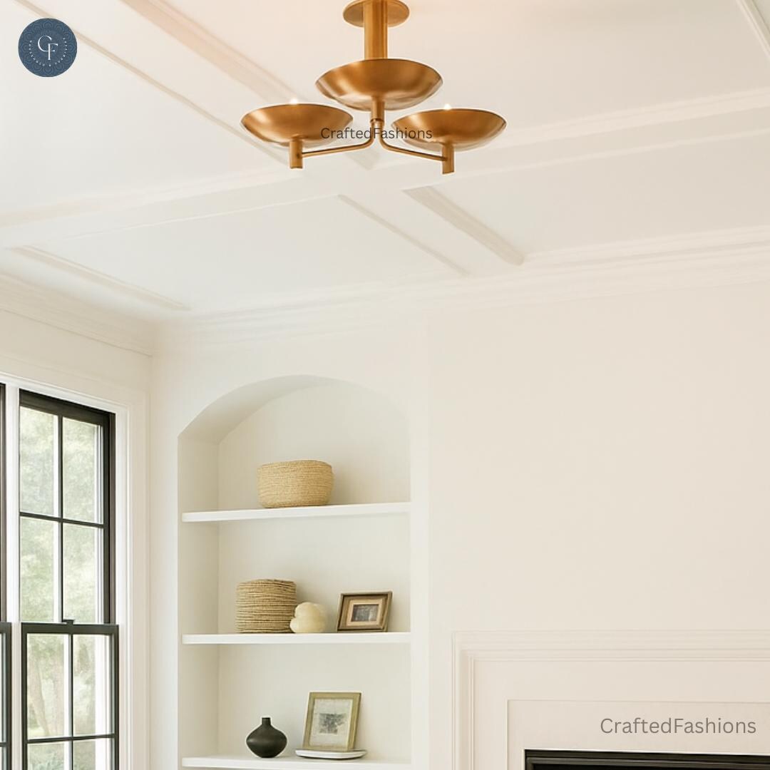 3 Dome Ceiling Lamp With Modern Style and Elegant Ambient Lighting - Etsy