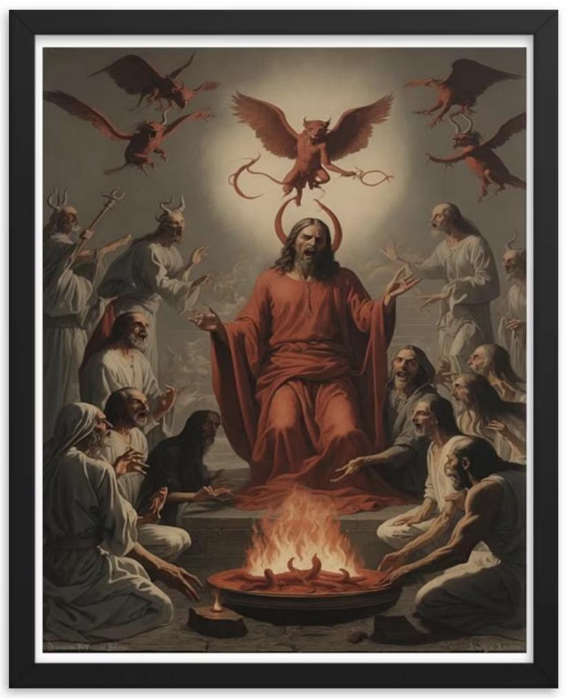 Descensus Luciferi Ad Inferos | Digital Download, Printable Wall Art - Etsy