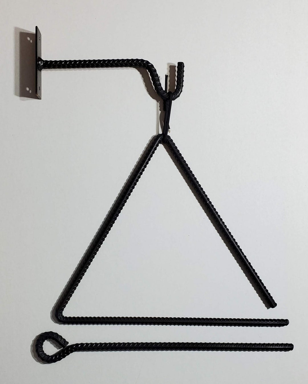 Triangle Dinner Bell With Striker and Mount - Etsy