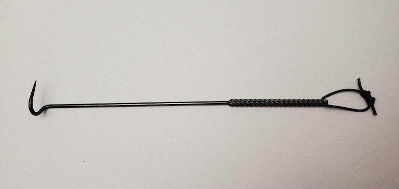 BBQ Steak Flipper - Handmade From Polished Steel With a Rebar Handle ...