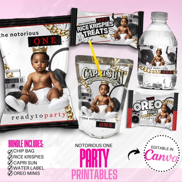Notorious One Birthday - Etsy