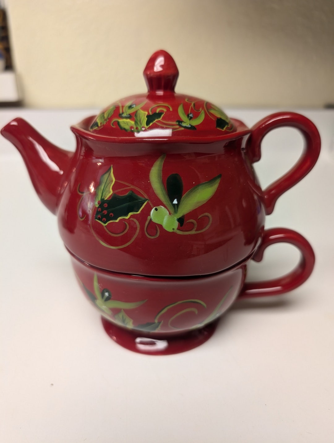 Harry & David Tea Set for One - Etsy