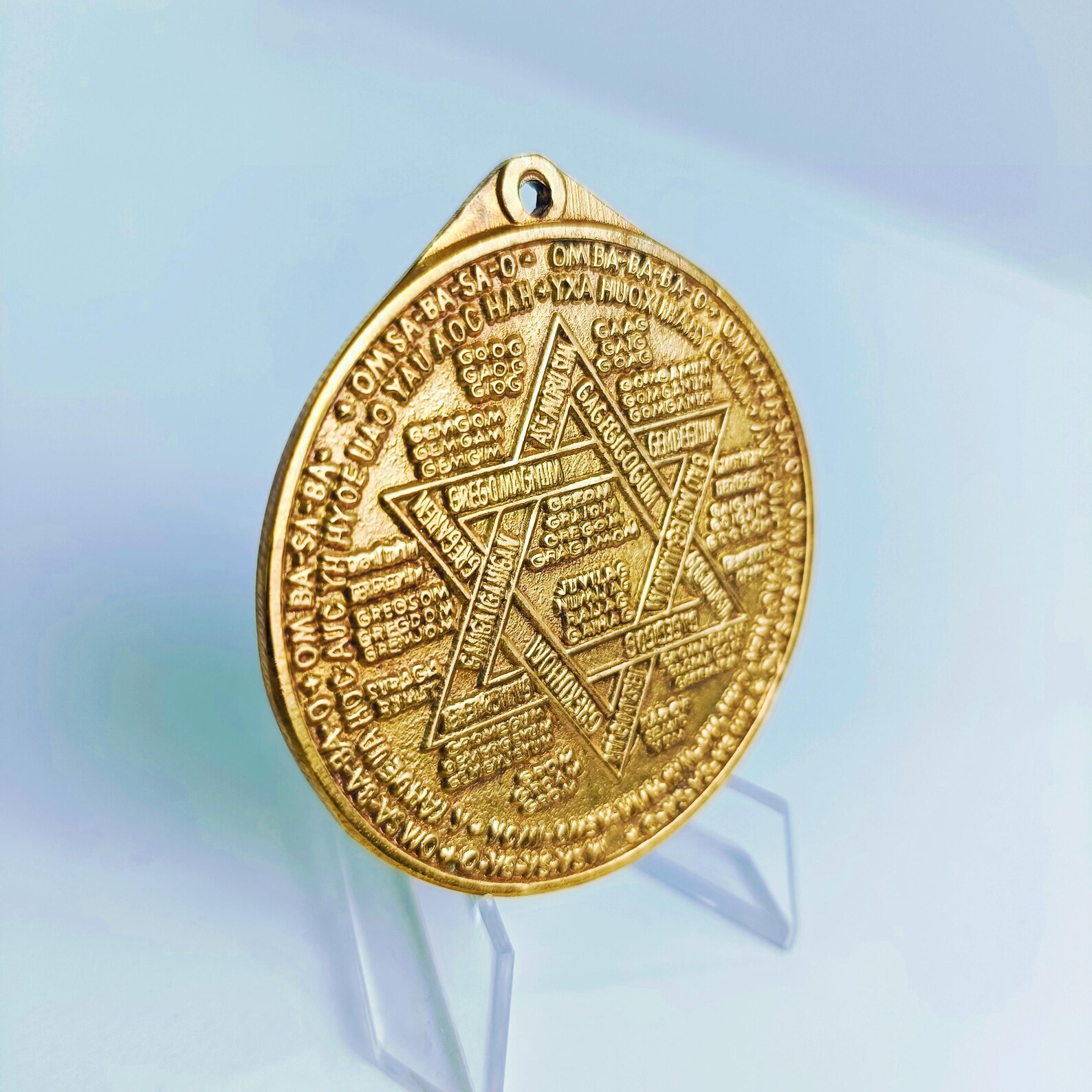 Buena Fortuna Medallion: Filipino Anting-anting Amulet for Protection ...