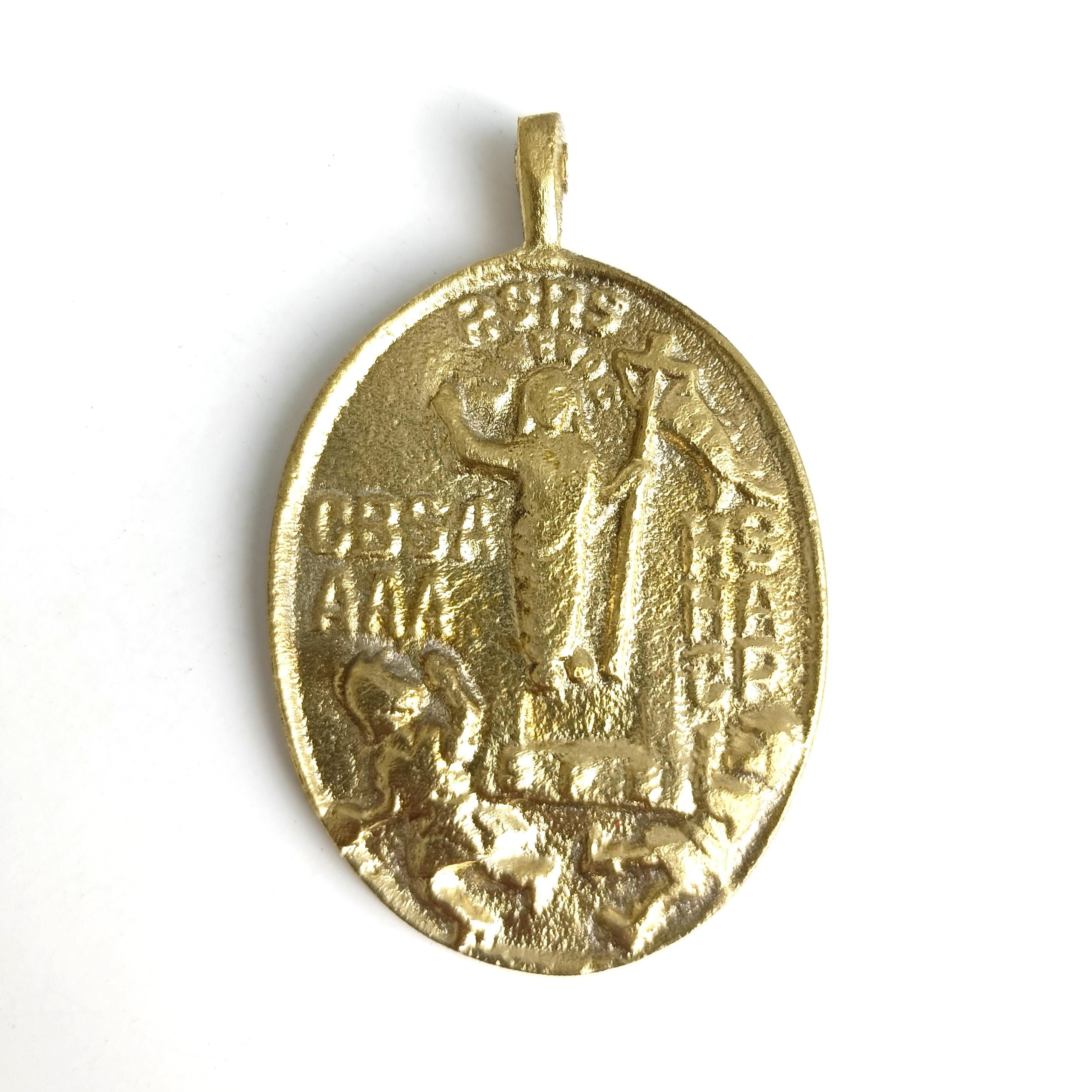 Virgin Mary of Life Medal – Filipino Protection Amulet for Luck ...