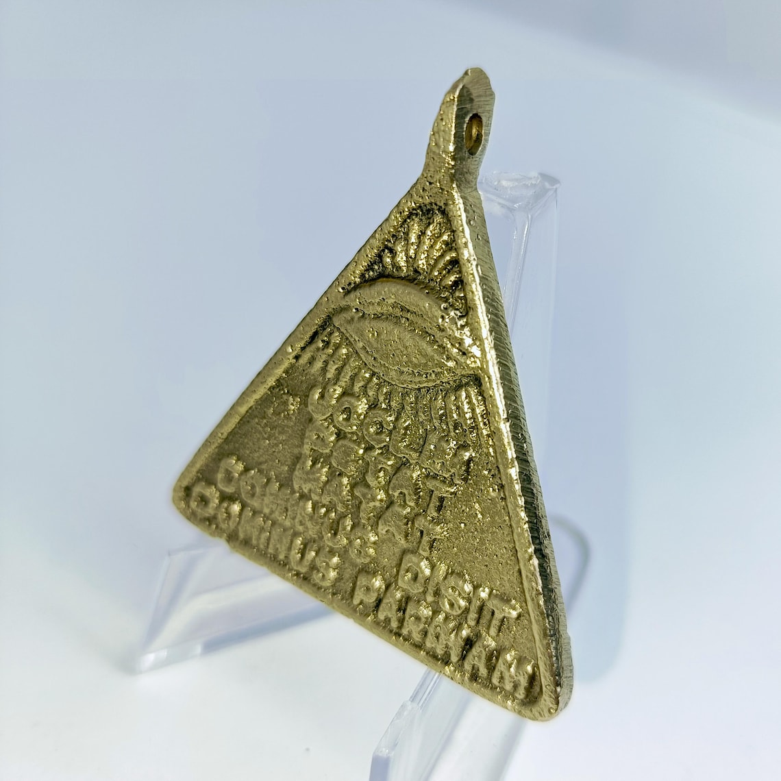 Iremurom Lucky Medallion: Filipino Brass Amulet, Protection Charm - Etsy